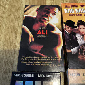 Media | Will Smith 4 Tape Lot Vhs Wild Wild West Men In Black Mohammed ...